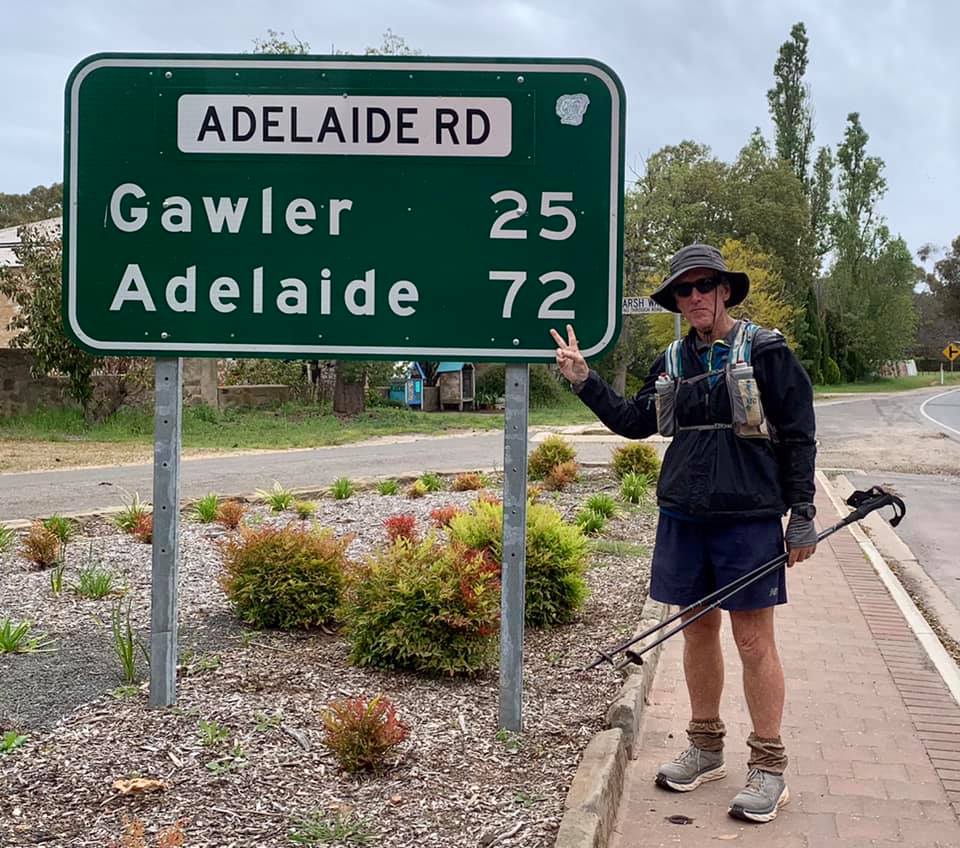 Terry Cleary days away from completing his walk from Queensland to ...