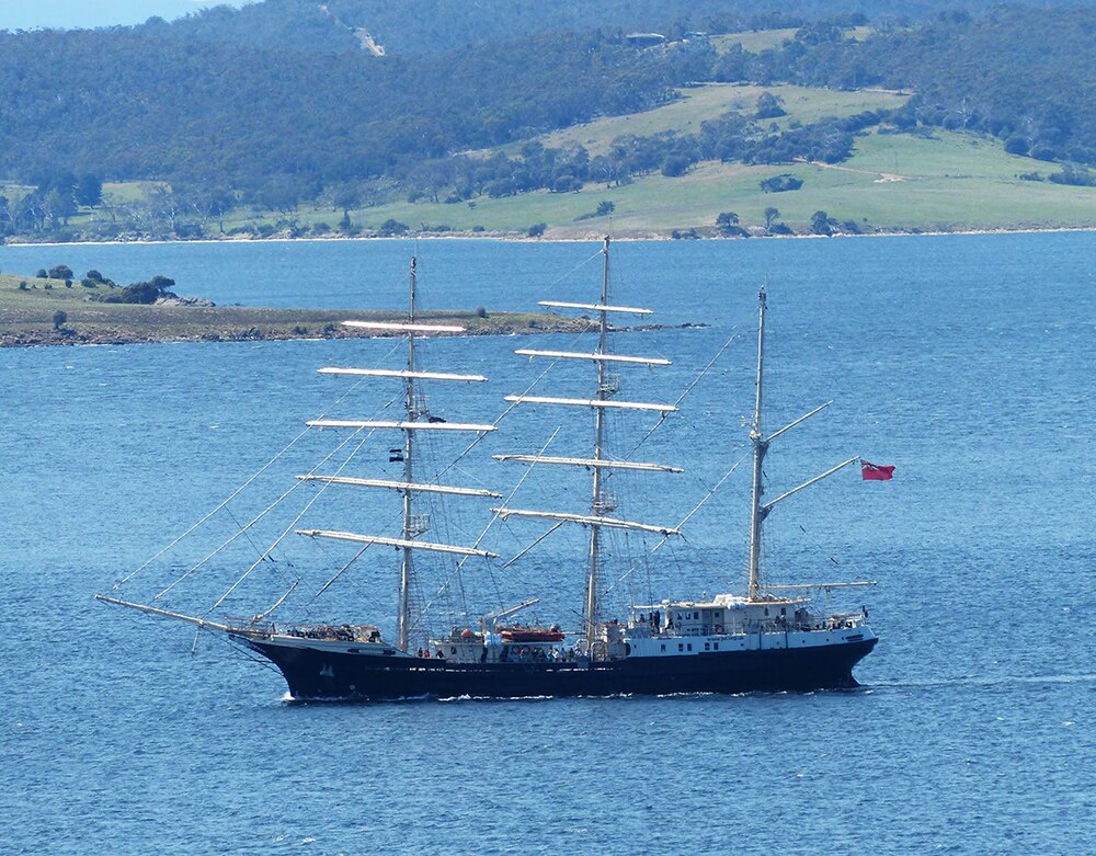 Tenacious tall ship visits Hobart, crew members of all abilities ...
