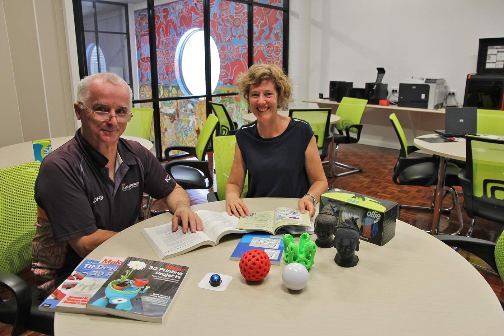 Library's ideas space brings robotics and 3D technology to Burdekin ...