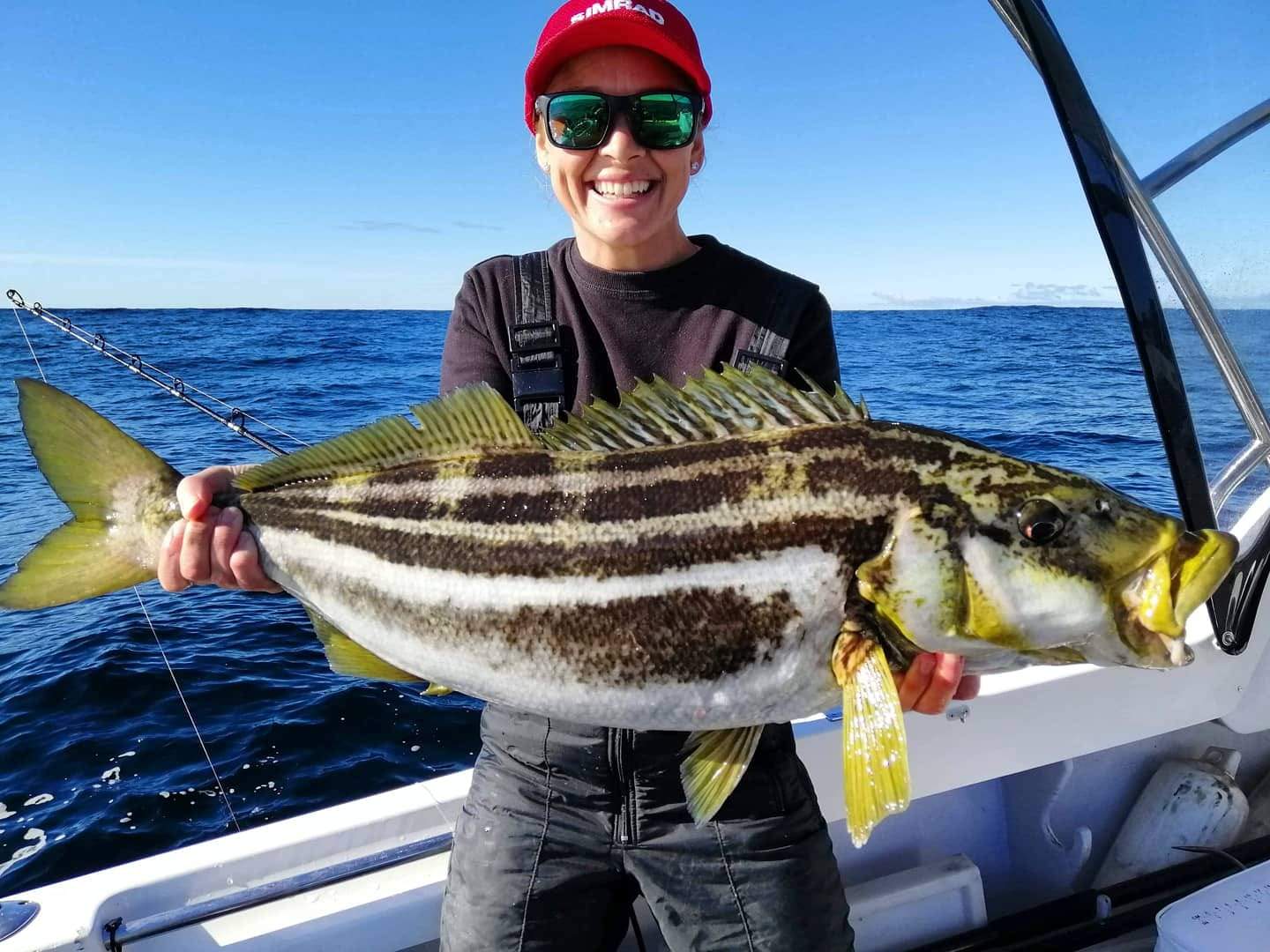 Naomi Wisby has fishing in her blood, but her biggest catch didn't come ...