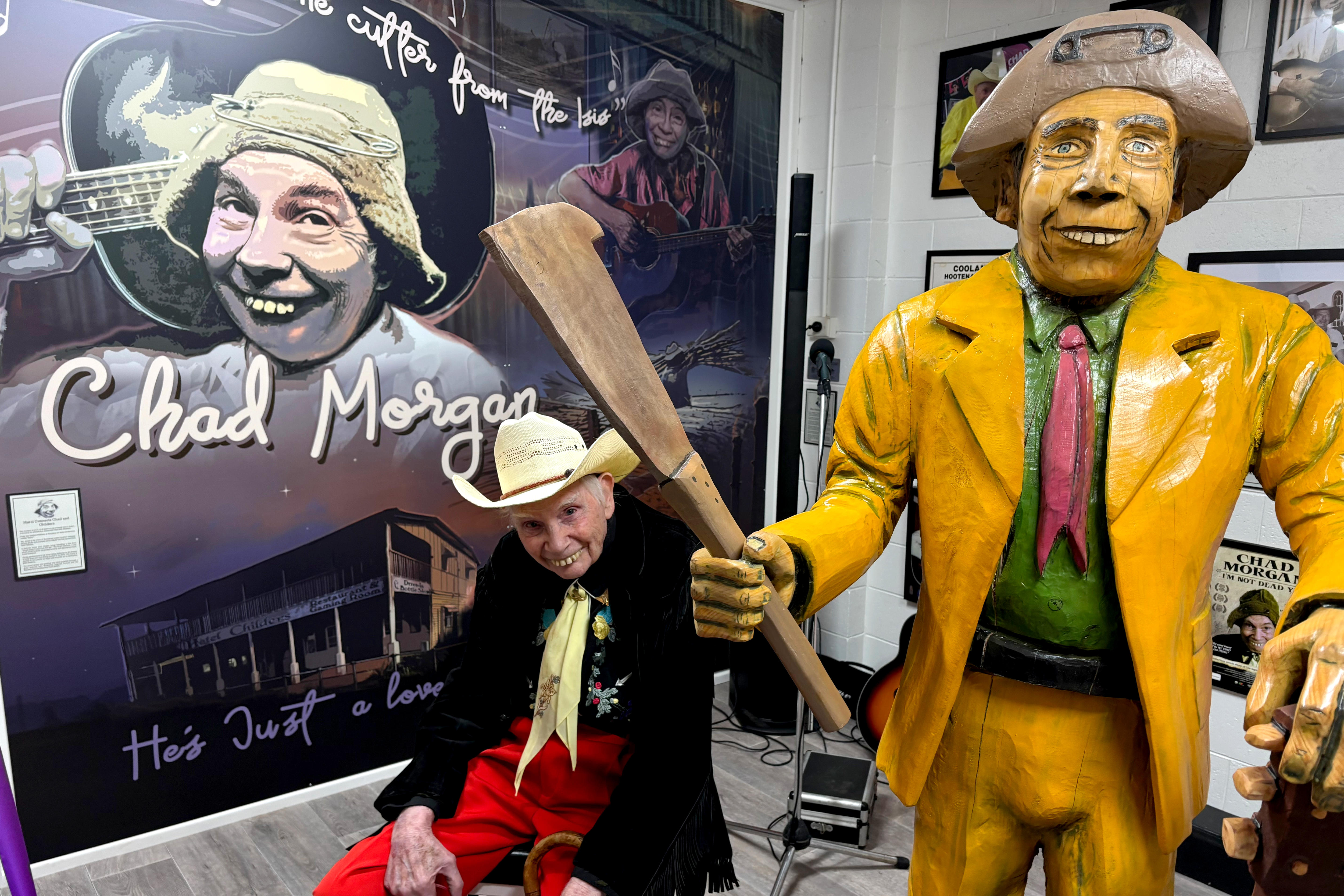 Celebrating a 70-year music career in the Chad Morgan Room - ABC listen