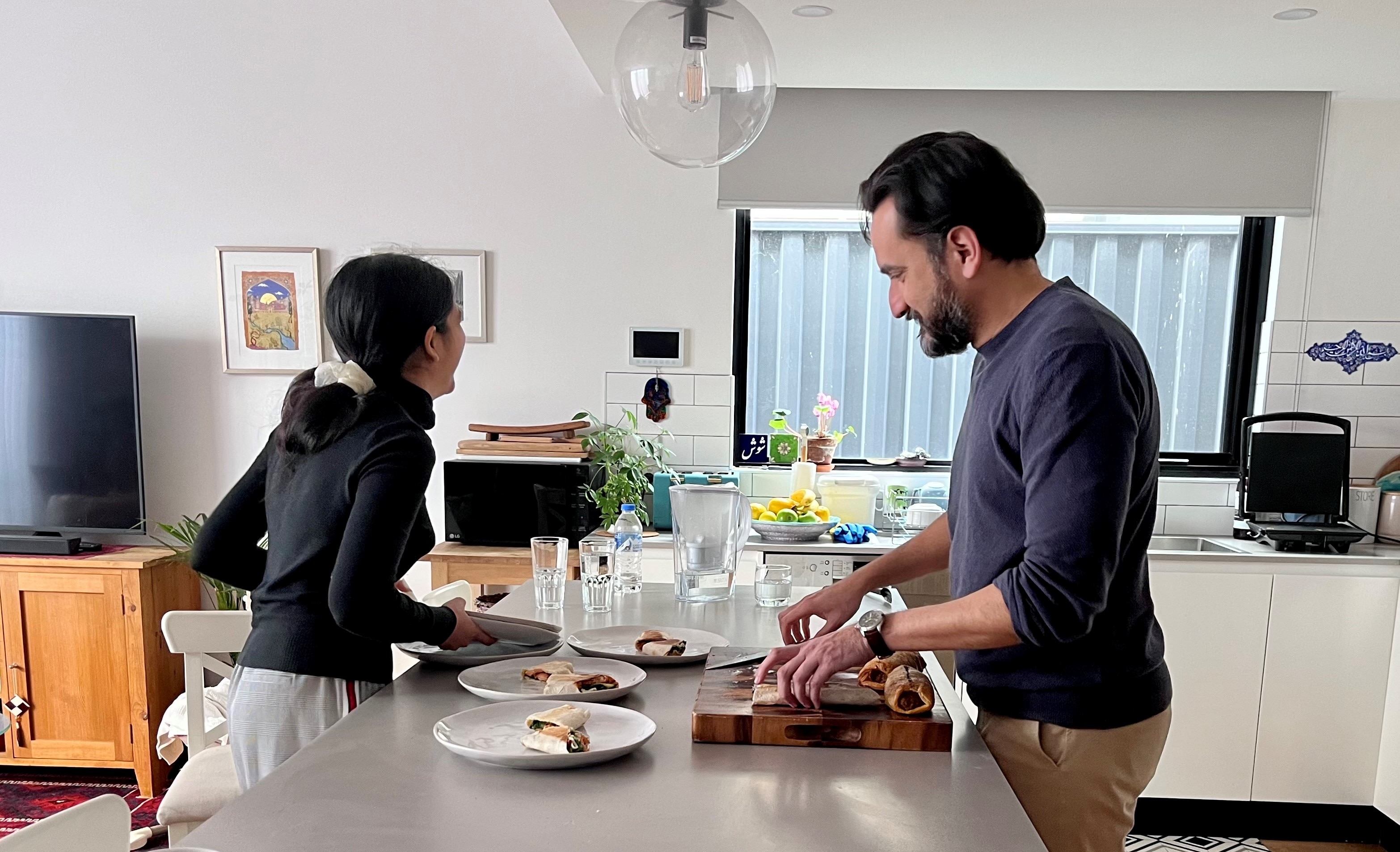 Academic Kylie Moore-Gilbert and comedian Sami Shah met on a dating app ...