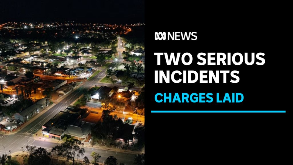 Three children arrested after two serious incidents near Alice Springs ...