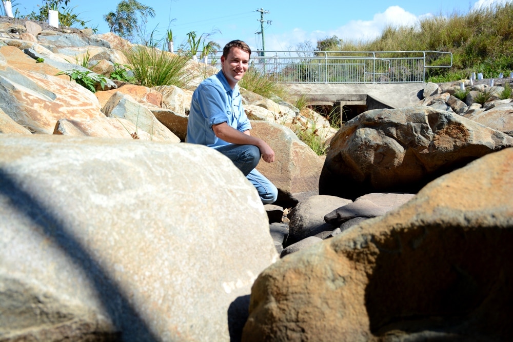 Native fish given new chance to swim upstream to Mackay wetlands as ...