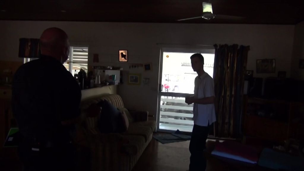 The coroners court was shown a video-walkthrough of the scene with Dean ...