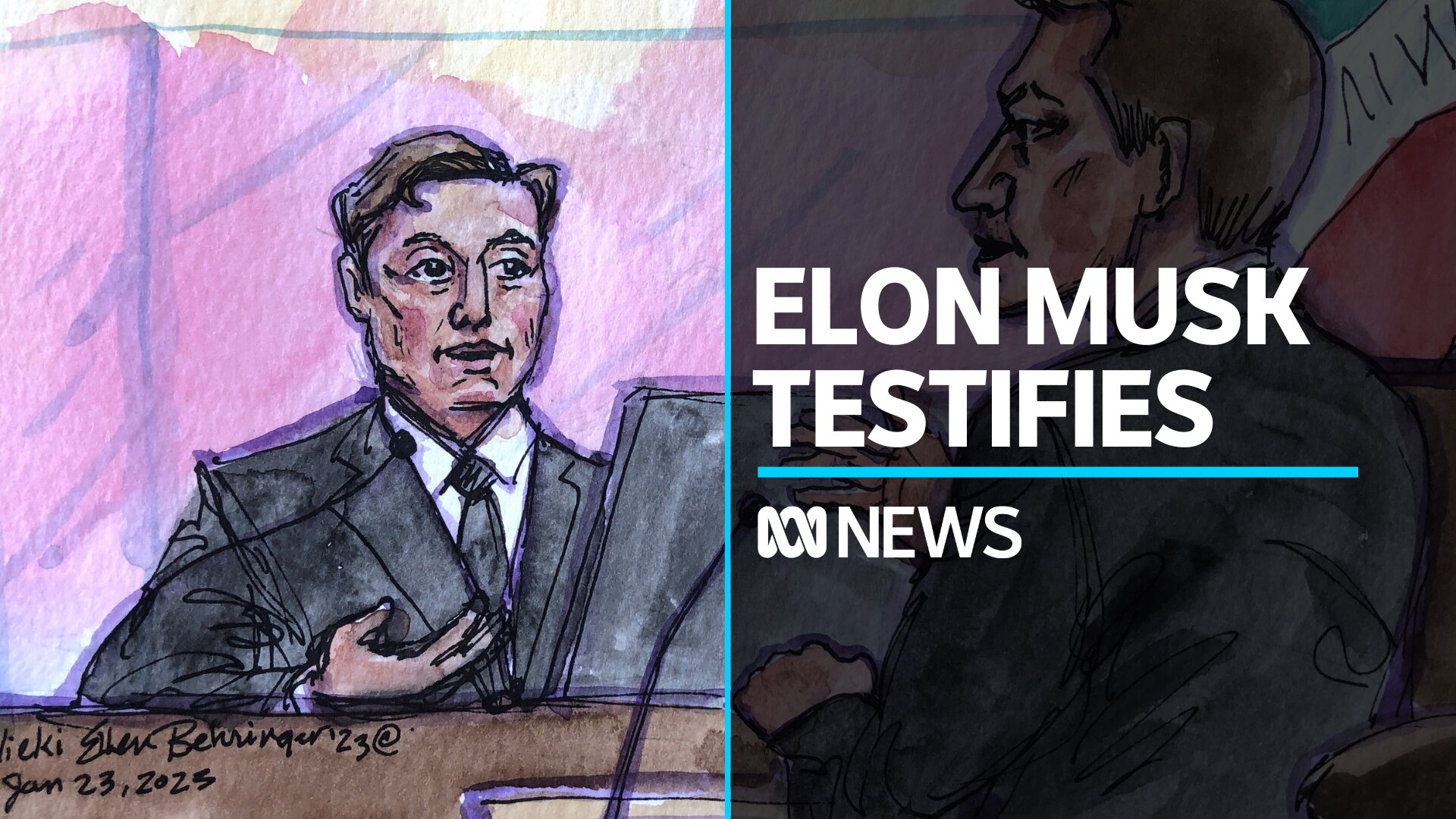 Elon Musk takes stand in case over Tesla tweets - ABC News