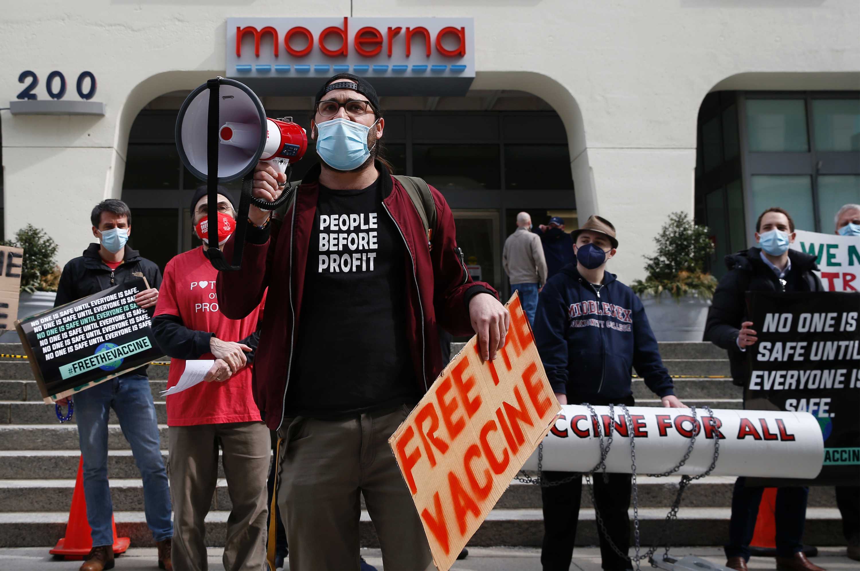 Should Big Pharma profit from secret COVID-19 vaccine deals? Moderna ...