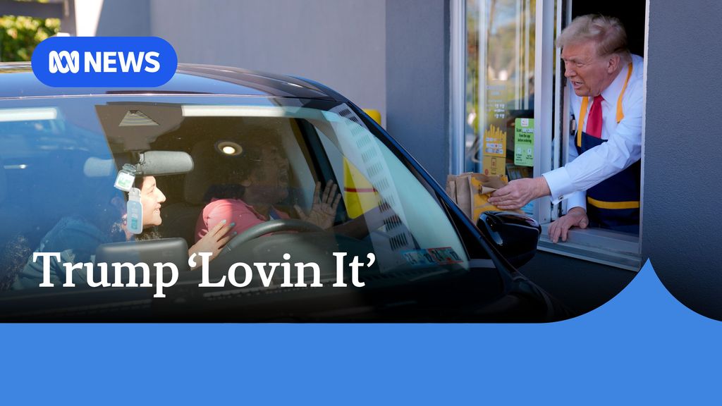 Best moments of Donald Trump's day as McDonald's worker - ABC News