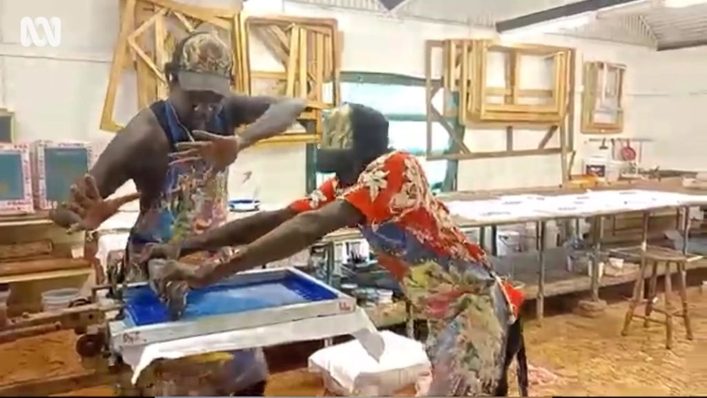 These Ramingining artists went viral for their dancing video - ABC News