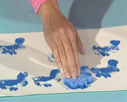 Sponge Animal Stamps - ABC Kids