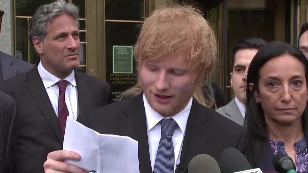 'I am not a piggy bank to shake': Ed Sheeran on winning Let's Get It On ...