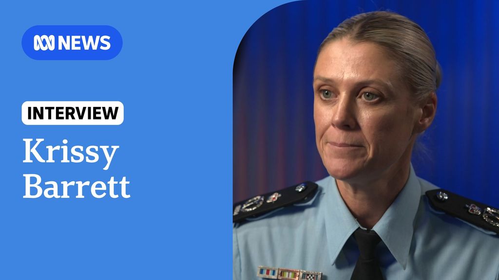 AFP Commissioner Krissy Barrett speaks with the ABC. - ABC News