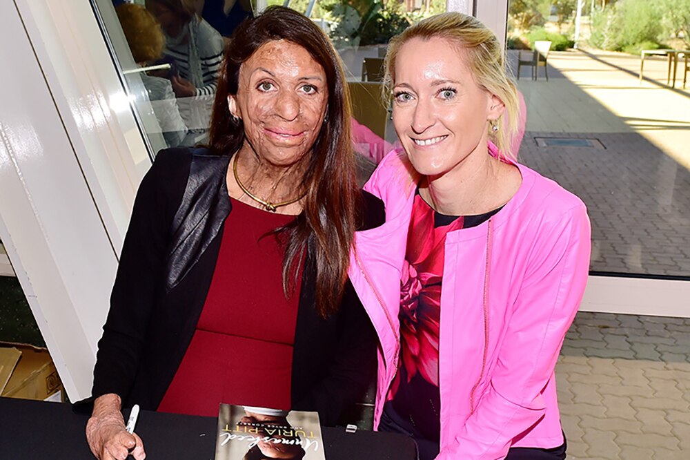 Turia Pitt inspires Northern Territory crowds before the birth of her ...
