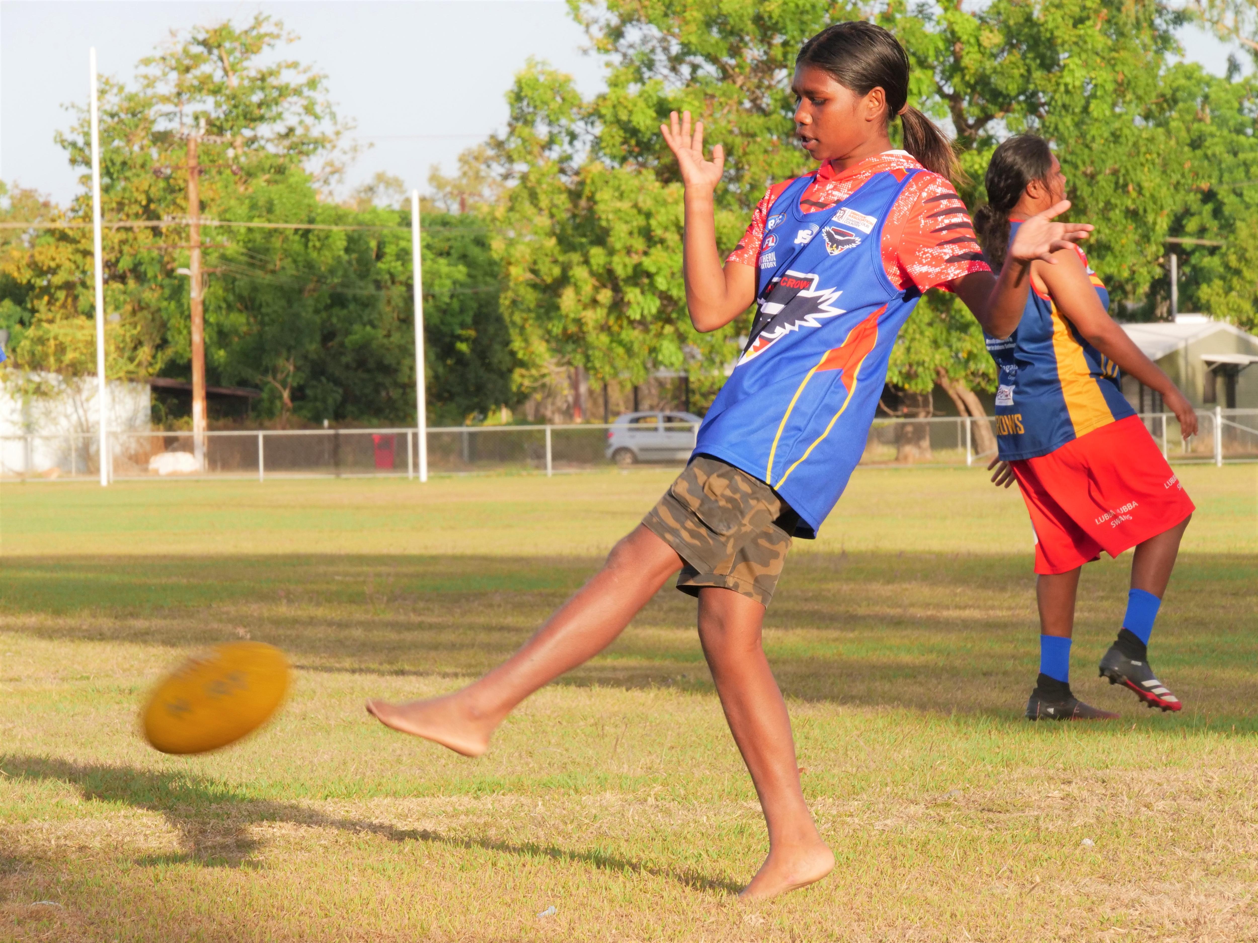 How Barunga's Arnhem Crows are kicking goals in the…