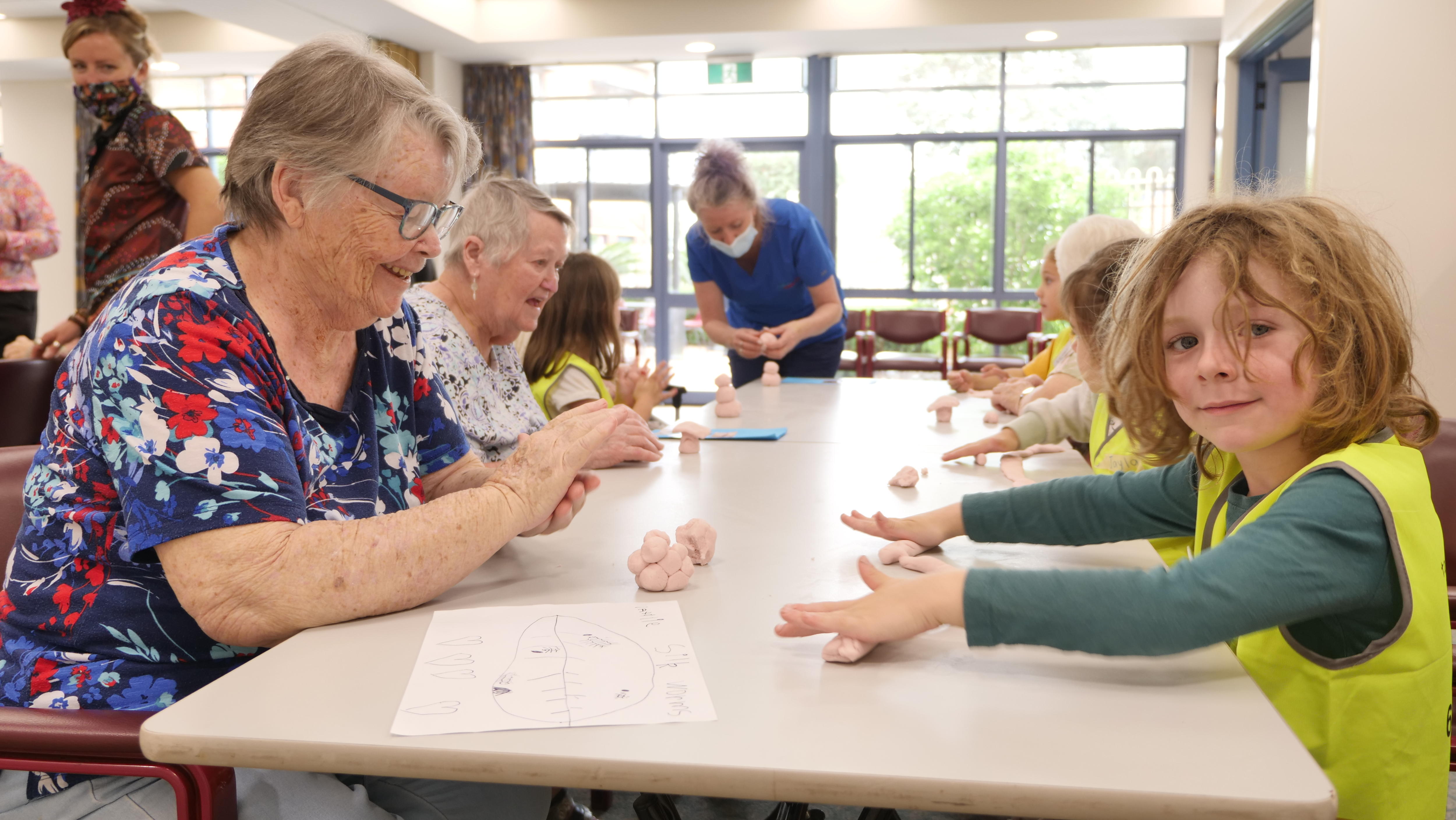 Grand-buddy program returns after COVID-19, linking old and young and ...