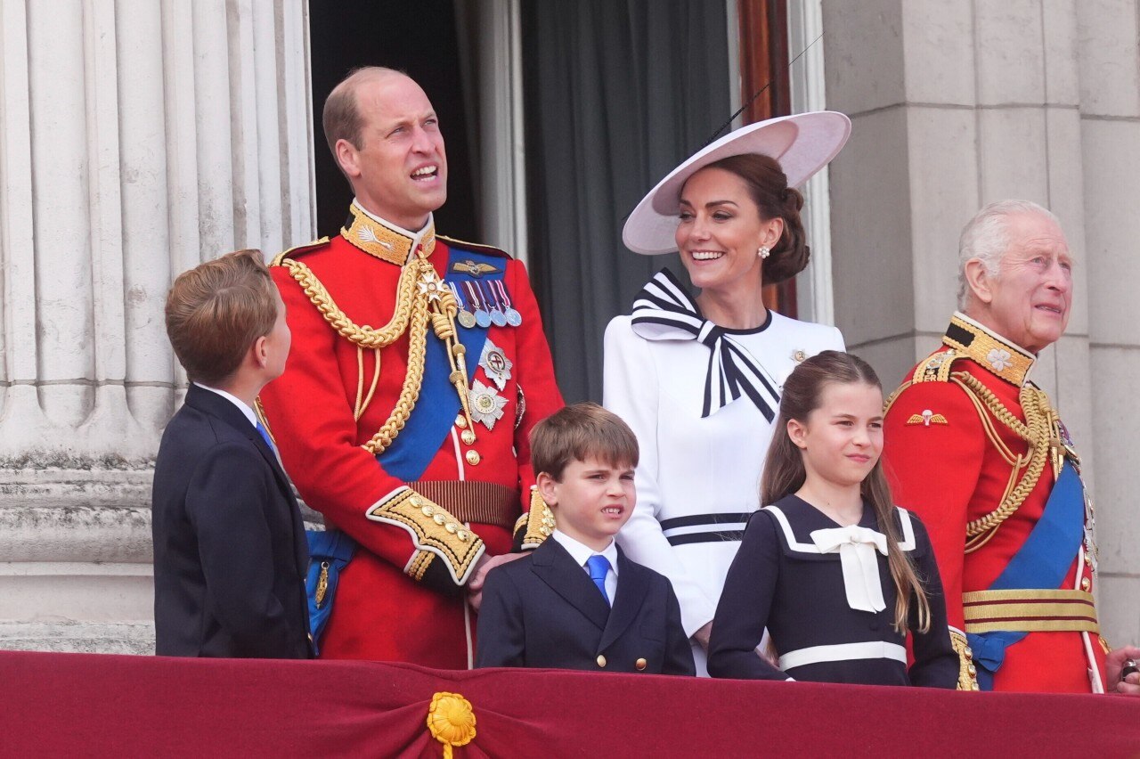 Kate Middleton attends Trooping the Colour, making her first public ...