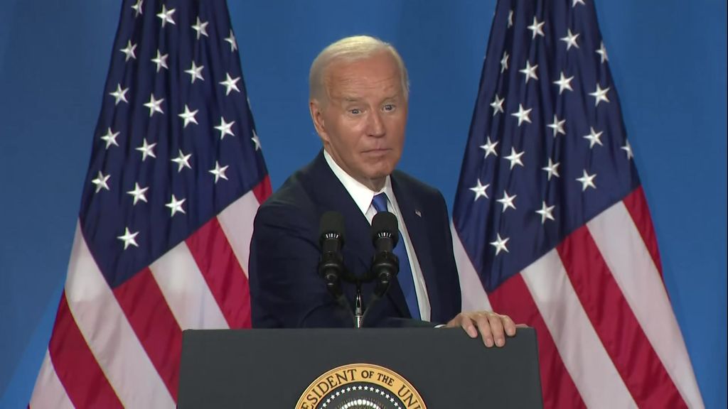 'Listen to him', end to Joe Biden's press conference - ABC News