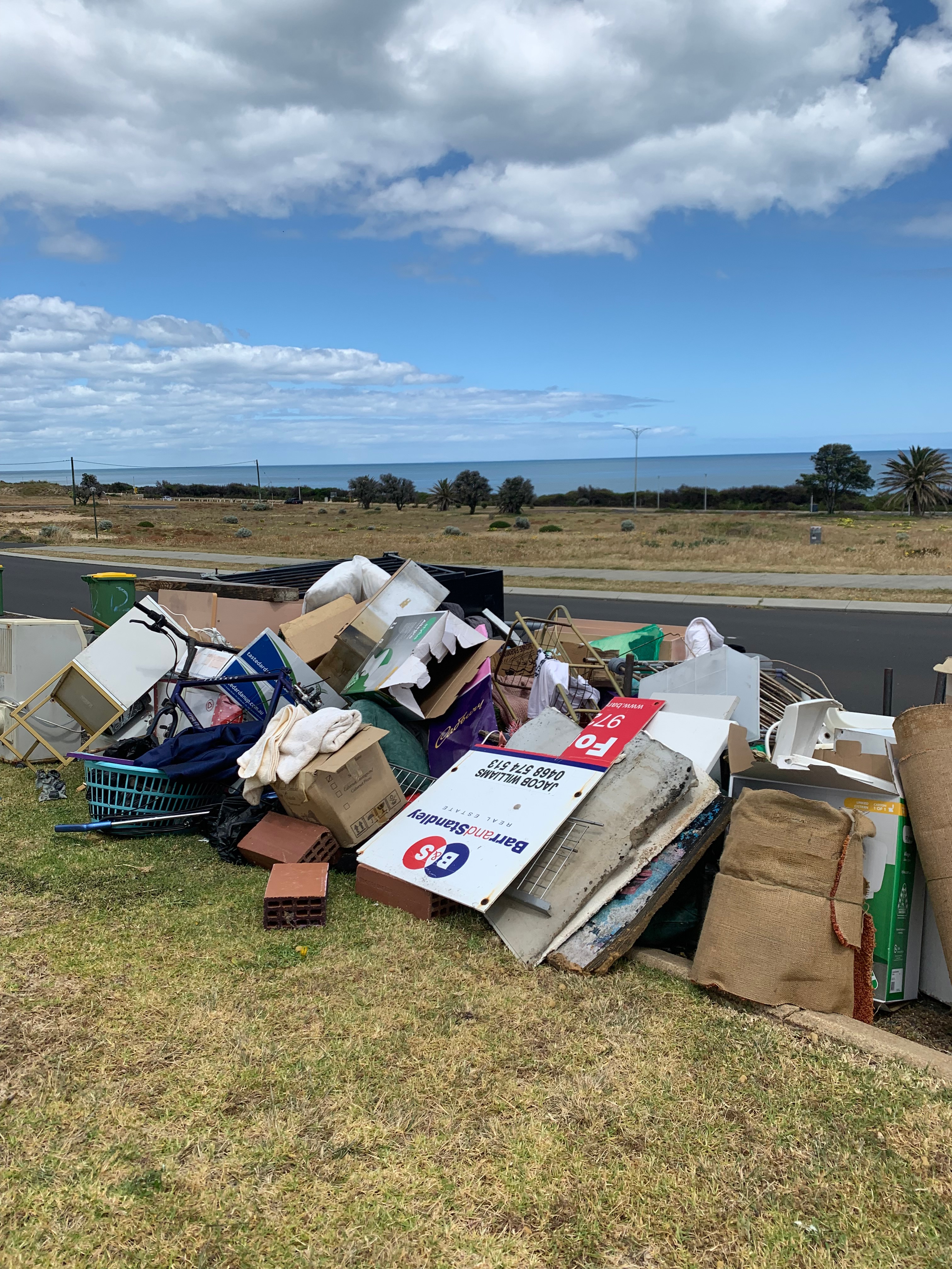 One million kilos of waste builds on Bunbury verges but relief is just ...