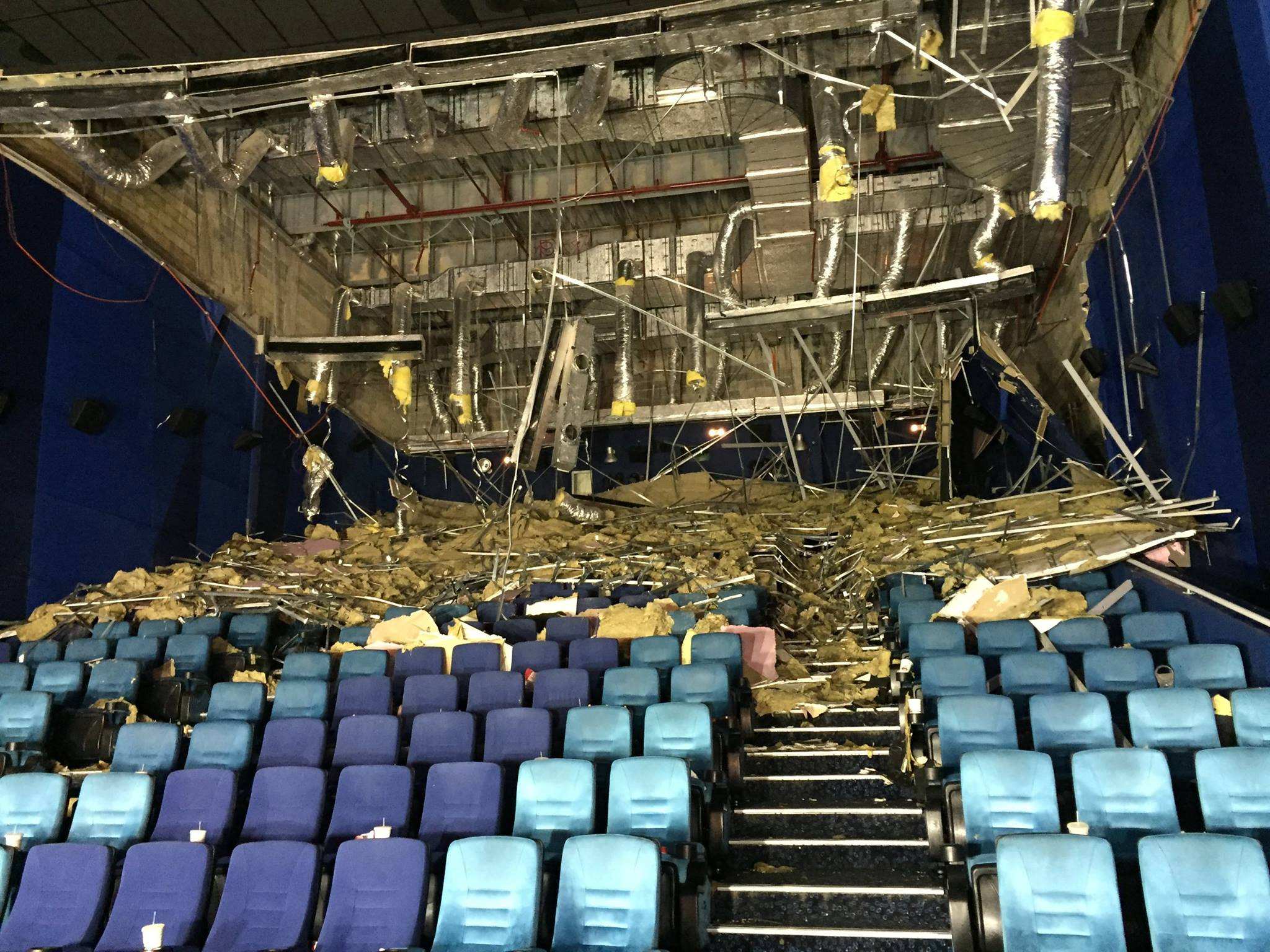 At least six injured during cinema ceiling collapse in the Philippines ...