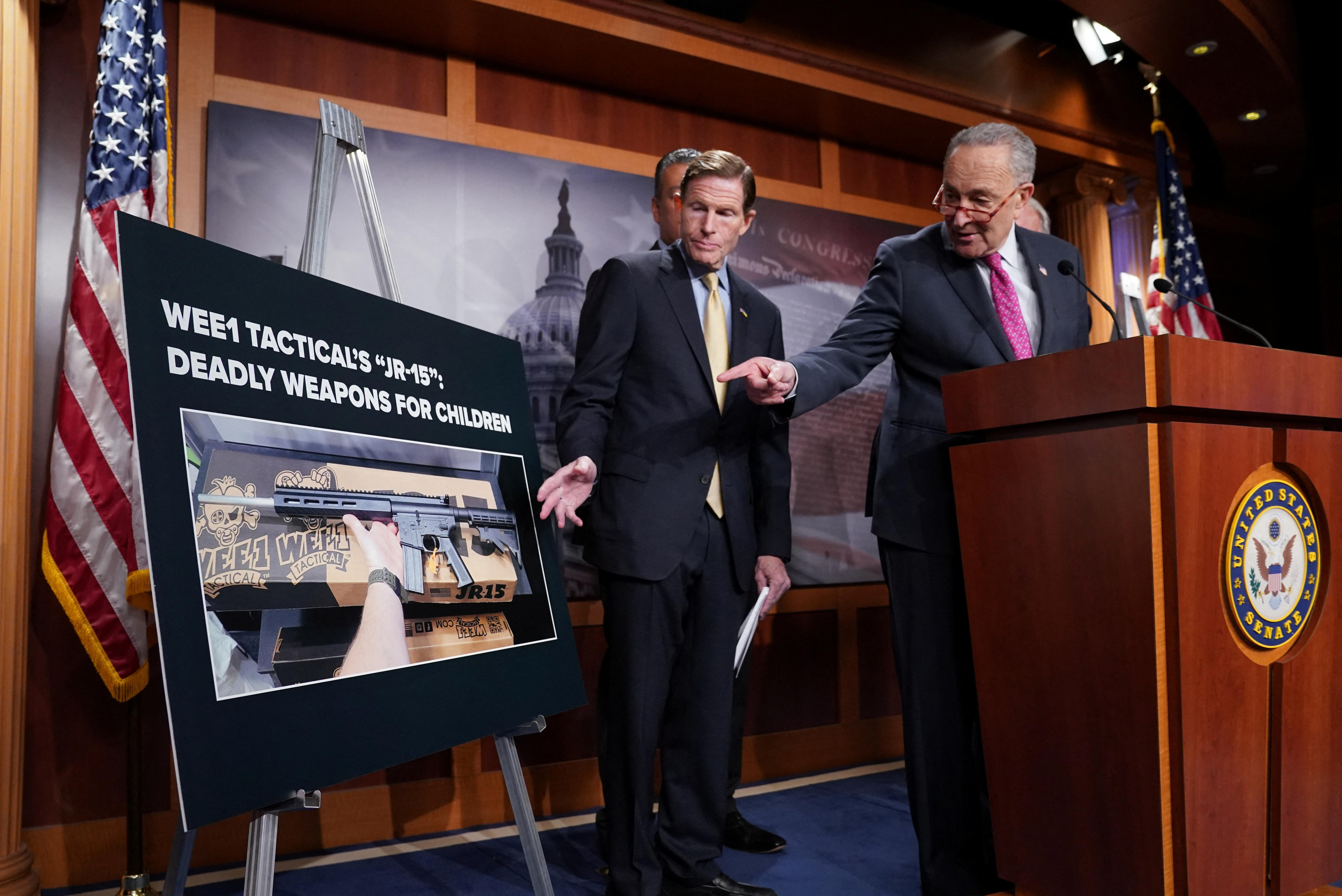 Gun manufacturer Wee 1 Tactical accused of marketing 'JR-15' rifle to ...