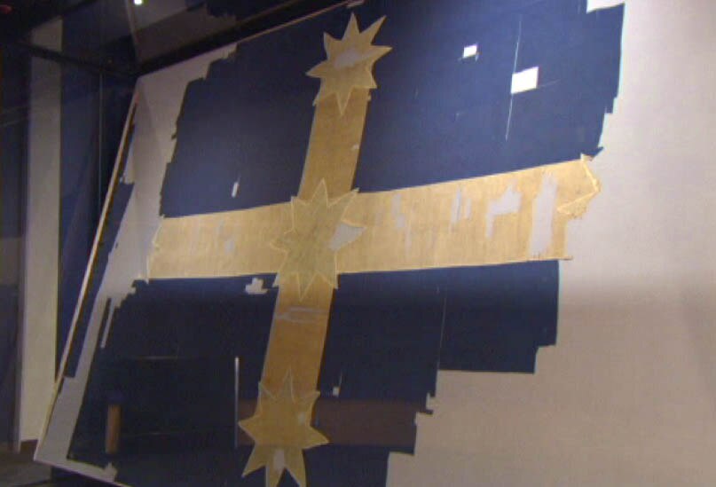 Eureka flag to go on display at new home - ABC News