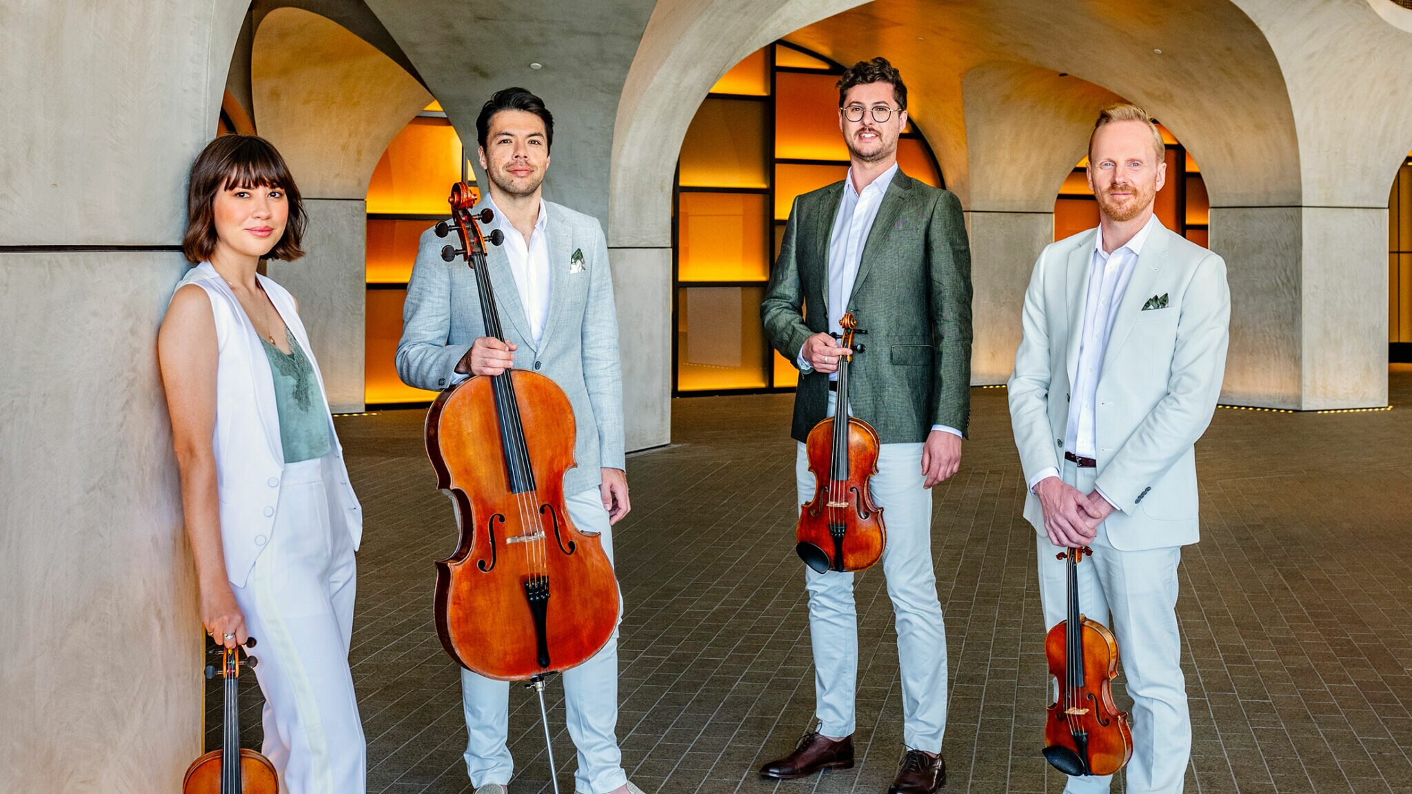 ASQ: Australian String Quartet perform Erich Korngold live for Classic ...