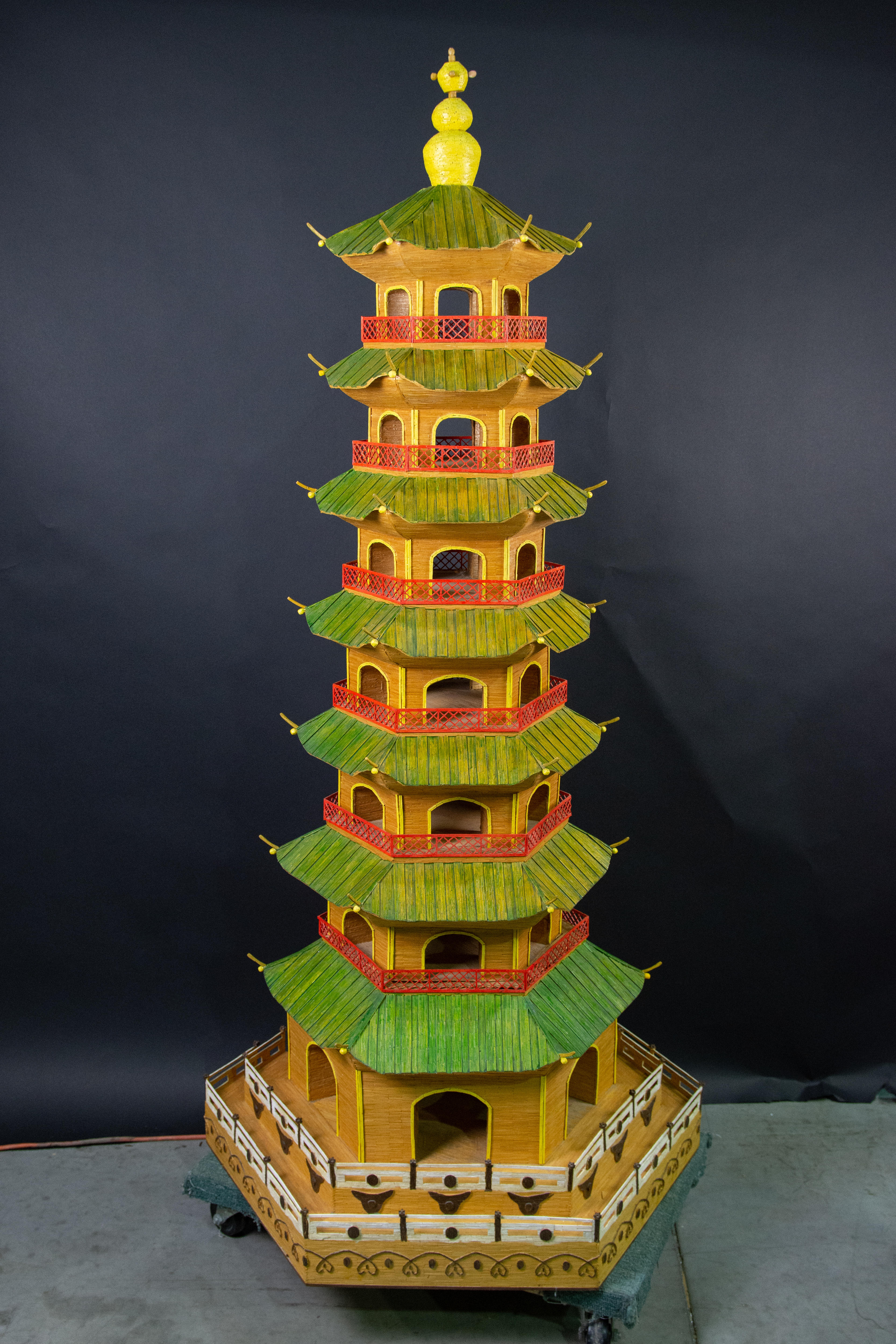 Matchcraft pioneer Len Hughes still making mind-blowing models from ...