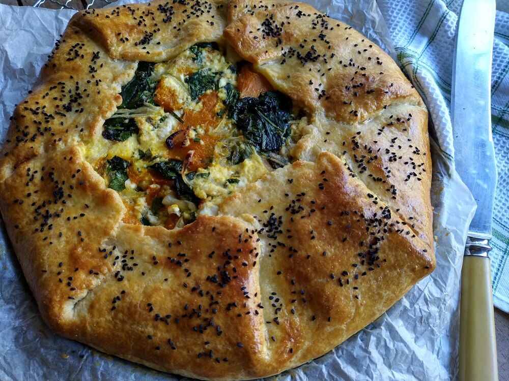 Mixed Vegetable Freeform Tart with Cheese Pastry - ABC News