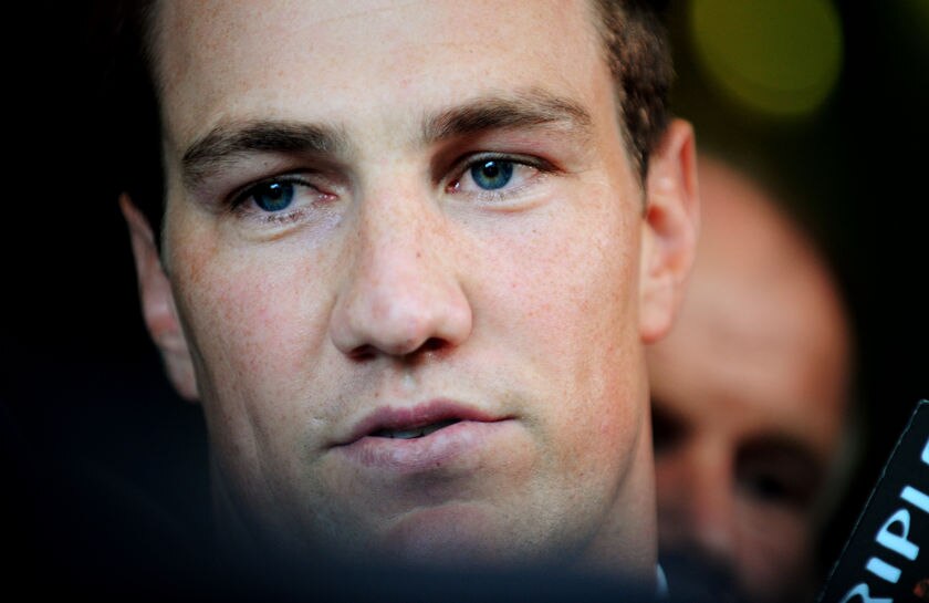 Cowley denies slapping D'Arcy - ABC News