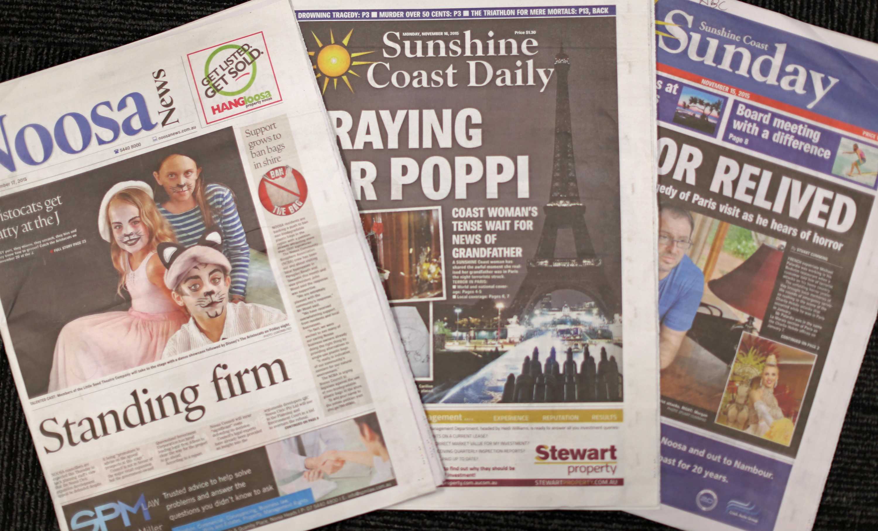 Sunshine Coast's primary newspaper disputes claim paywall will alienate ...