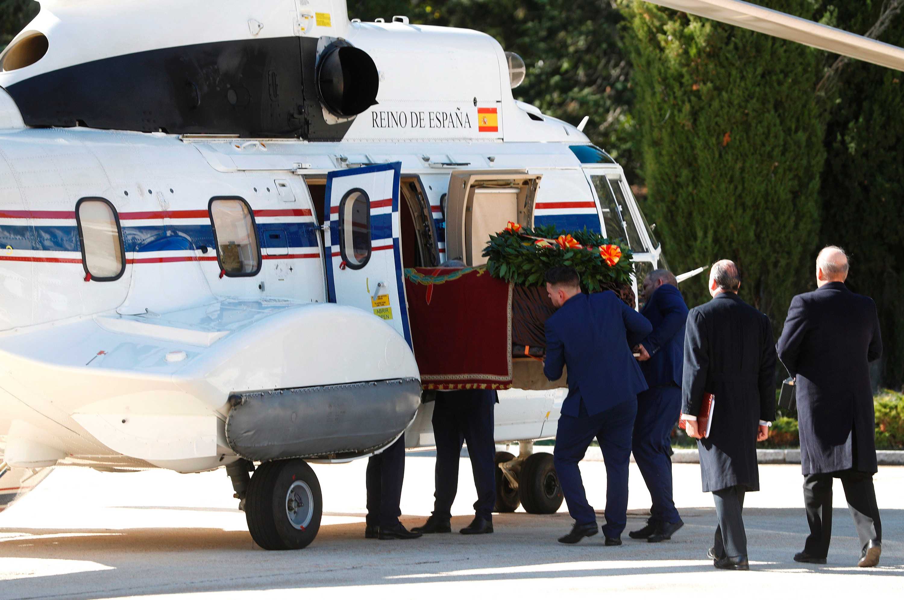 Spain exhumes dictator Francisco Franco's remains for reburial at ...