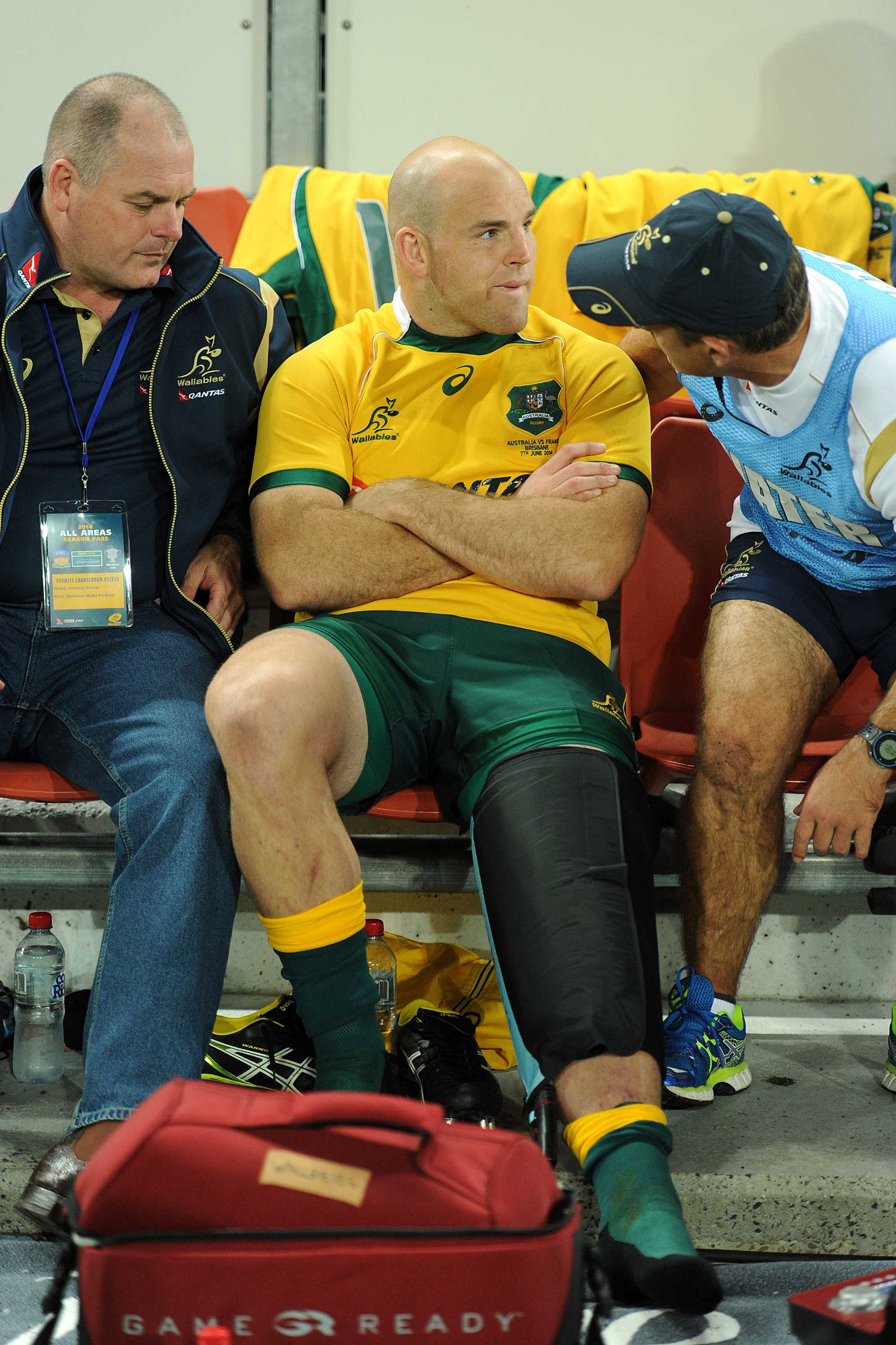 Wallabies captain Stephen Moore focused on playing return after ...