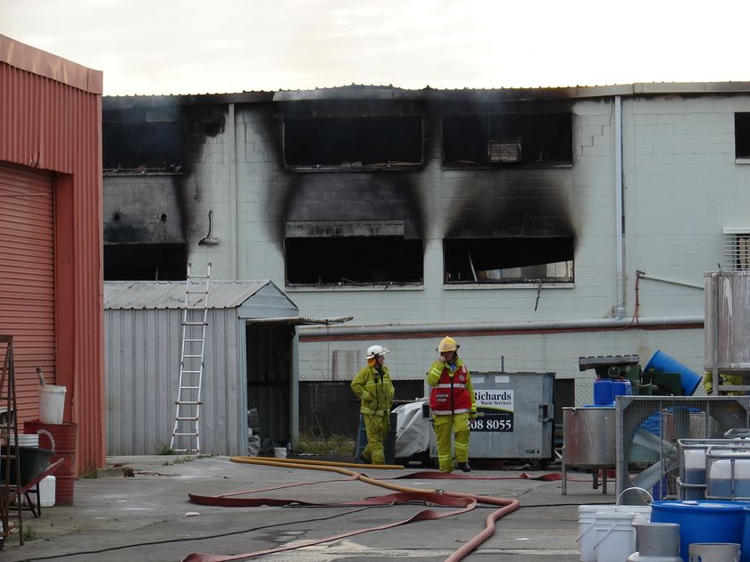Forensic officers to probe mattress factory fire - ABC News