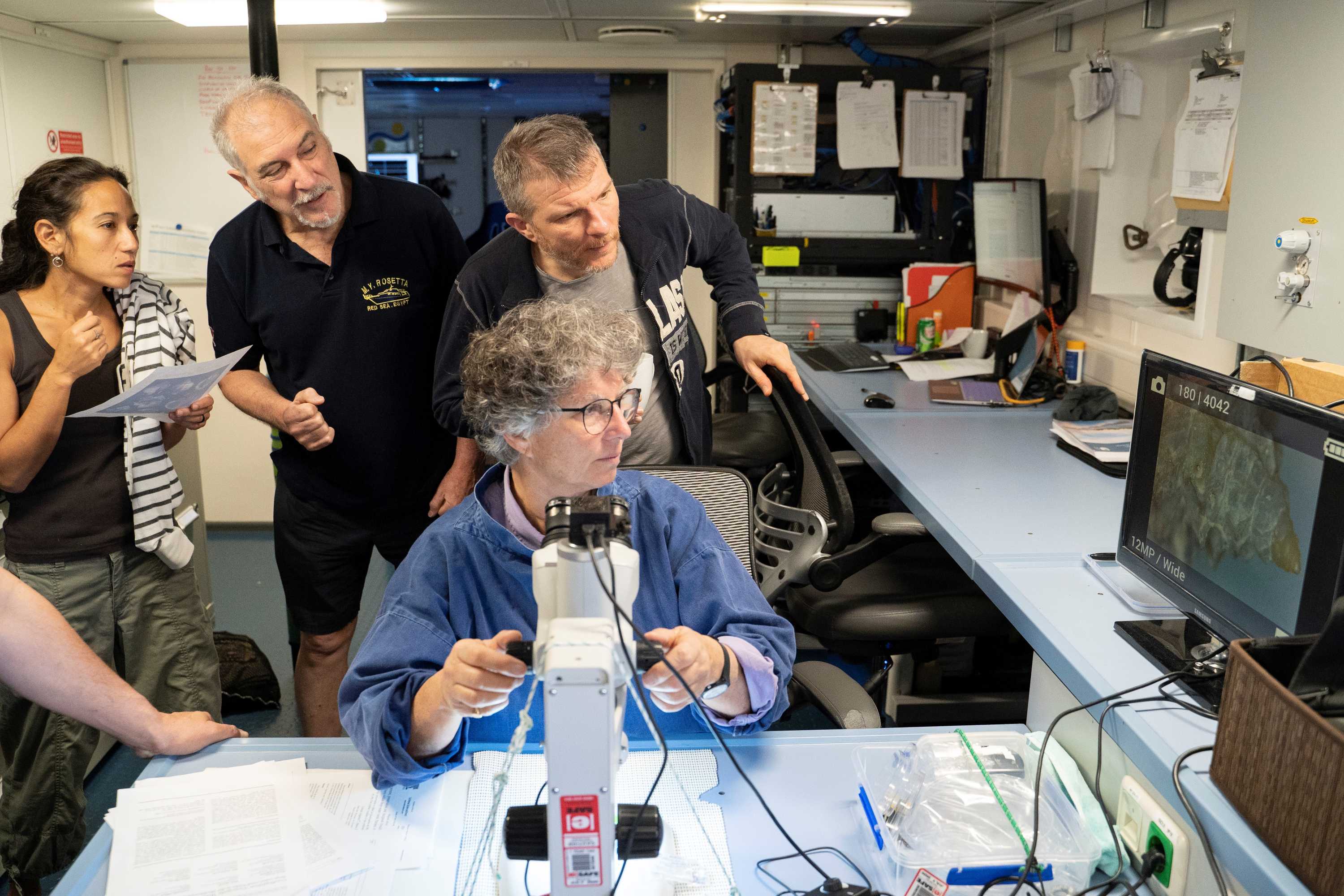 "We were looking into time itself": Artist Angela Rossen's trip of a ...