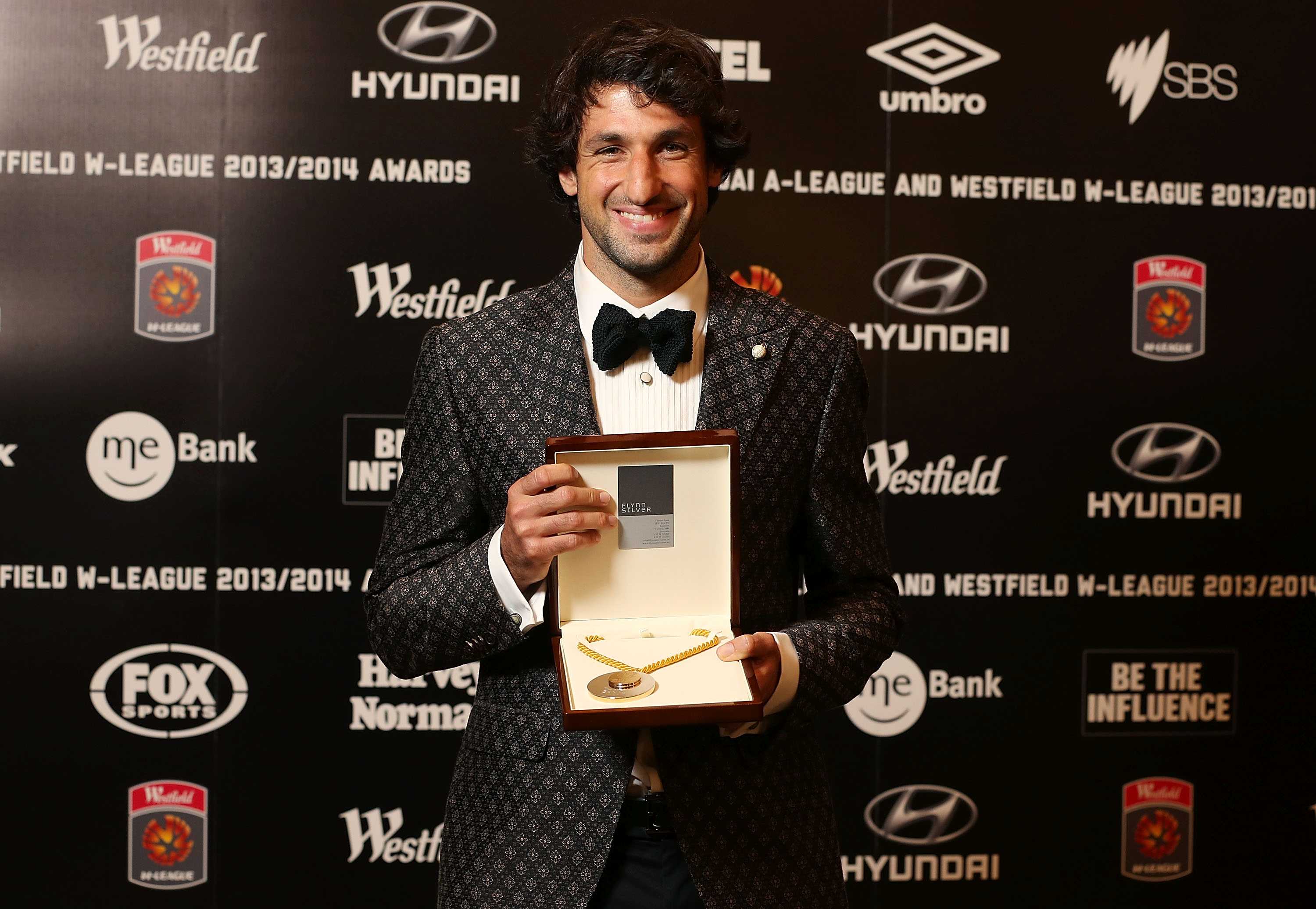 Thomas Broich wins A-League's Johnny Warren medal for a second time ...