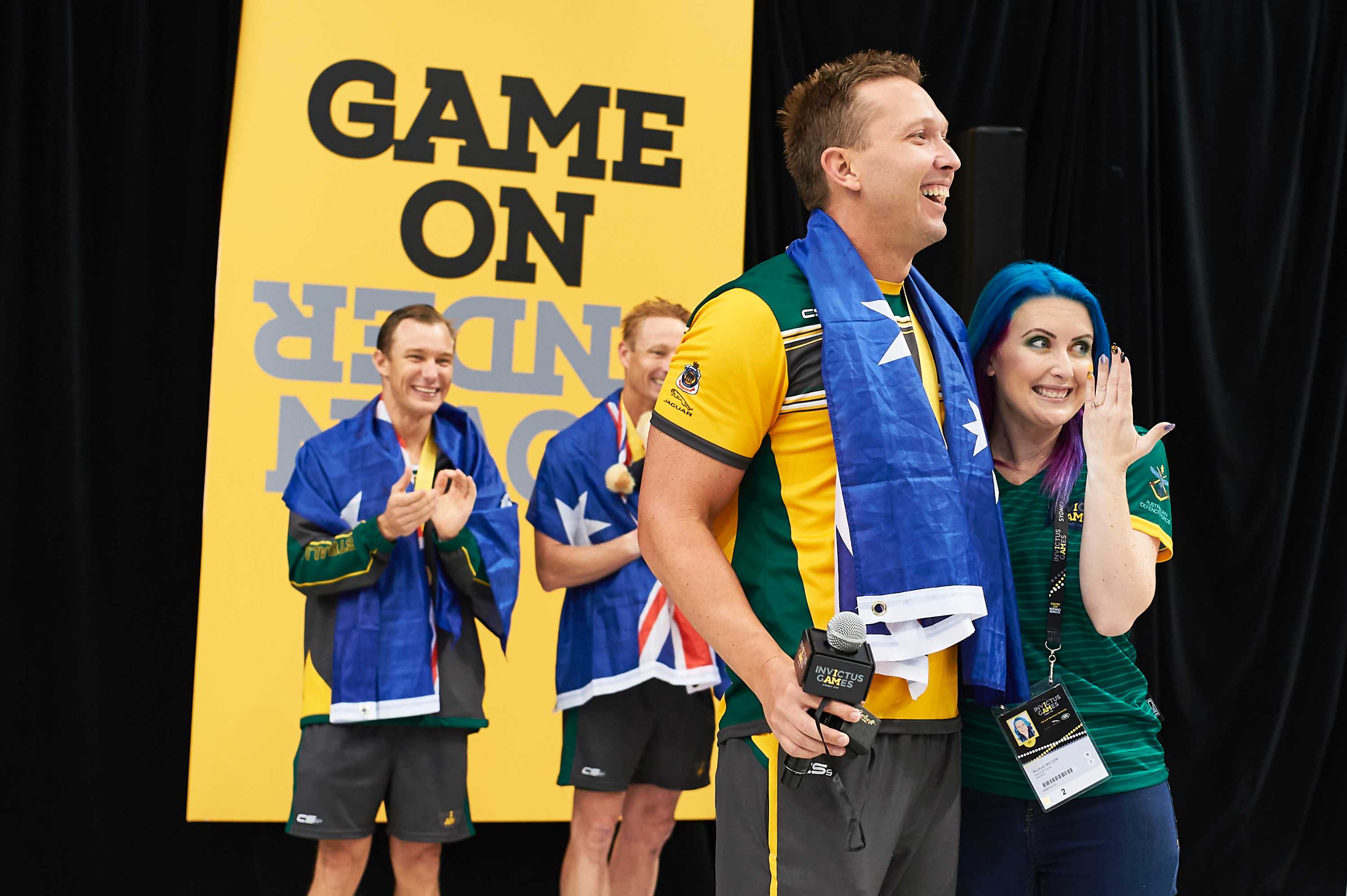 Invictus Games: Swimmer Dean Knobel follows medal ceremony with a ...