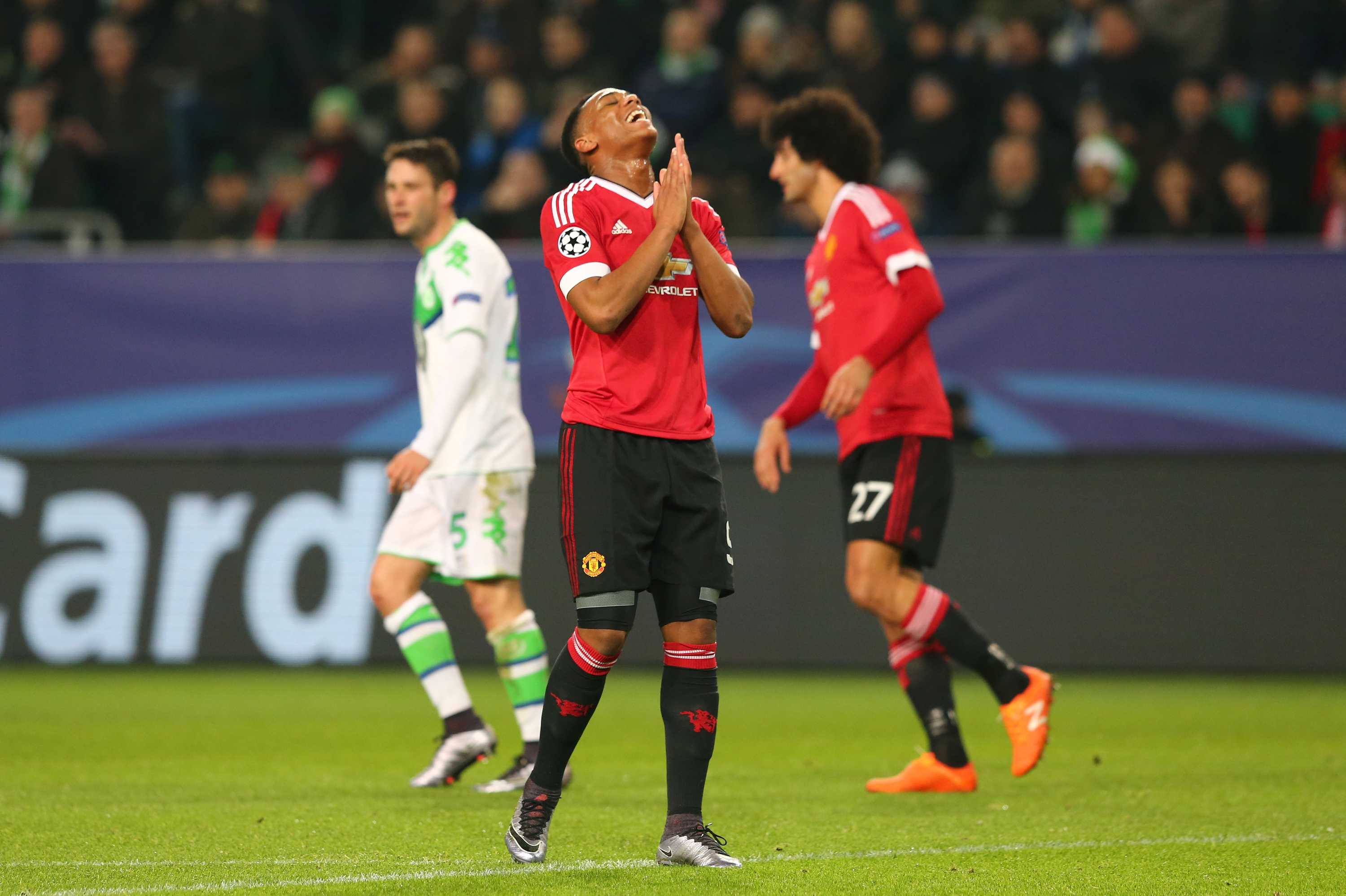 Manchester United crashes out of Champions League with Wolfsburg loss ...