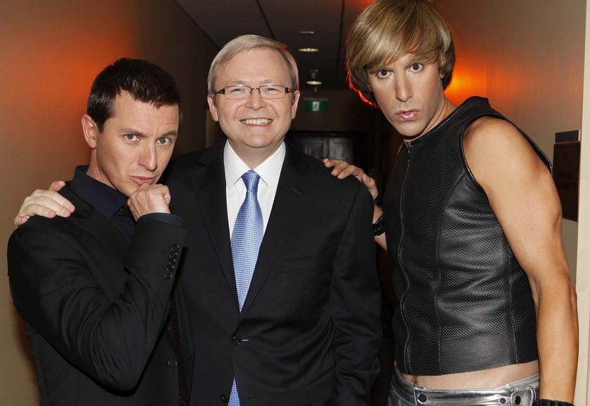Rudd plays a straight bat on Rove - ABC News