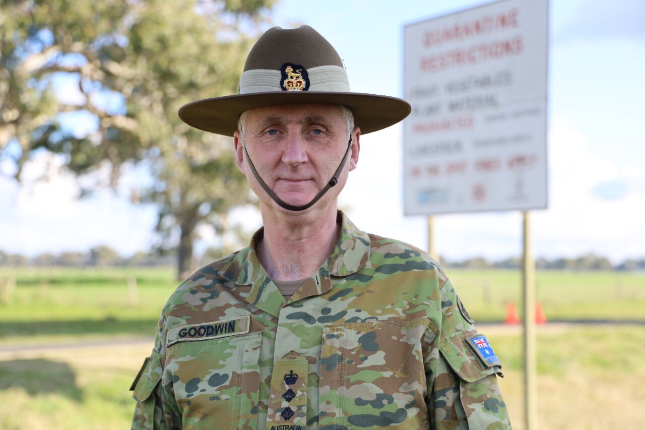 Australian Defence Force personnel arrive at state line to assist in ...