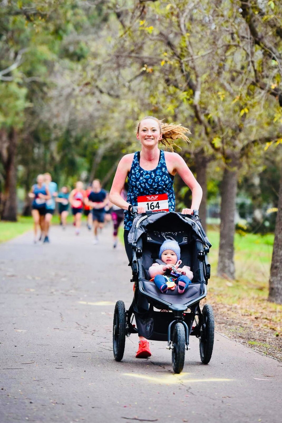 Mum runs Adelaide Marathon while pregnant to raise money for midwifery ...