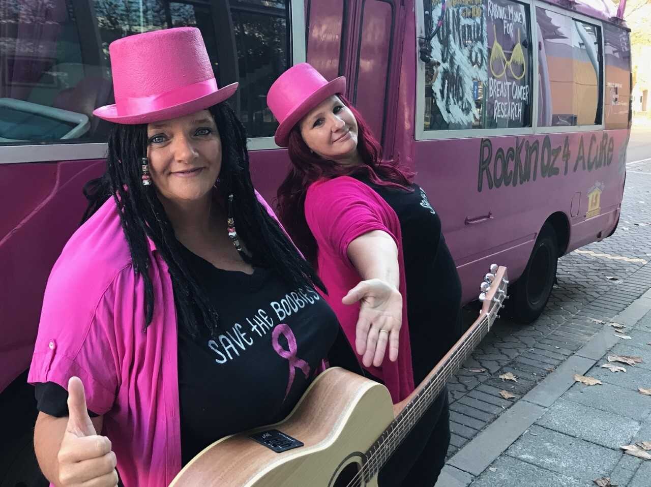 Busting out for breast cancer - ABC Perth