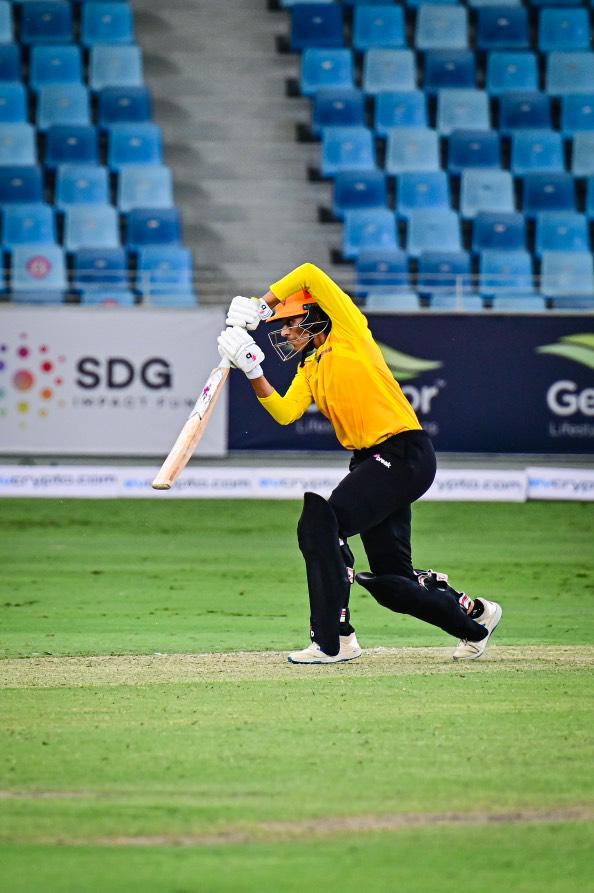 UAE women's cricket captain Esha Oza made the jump from football and ...