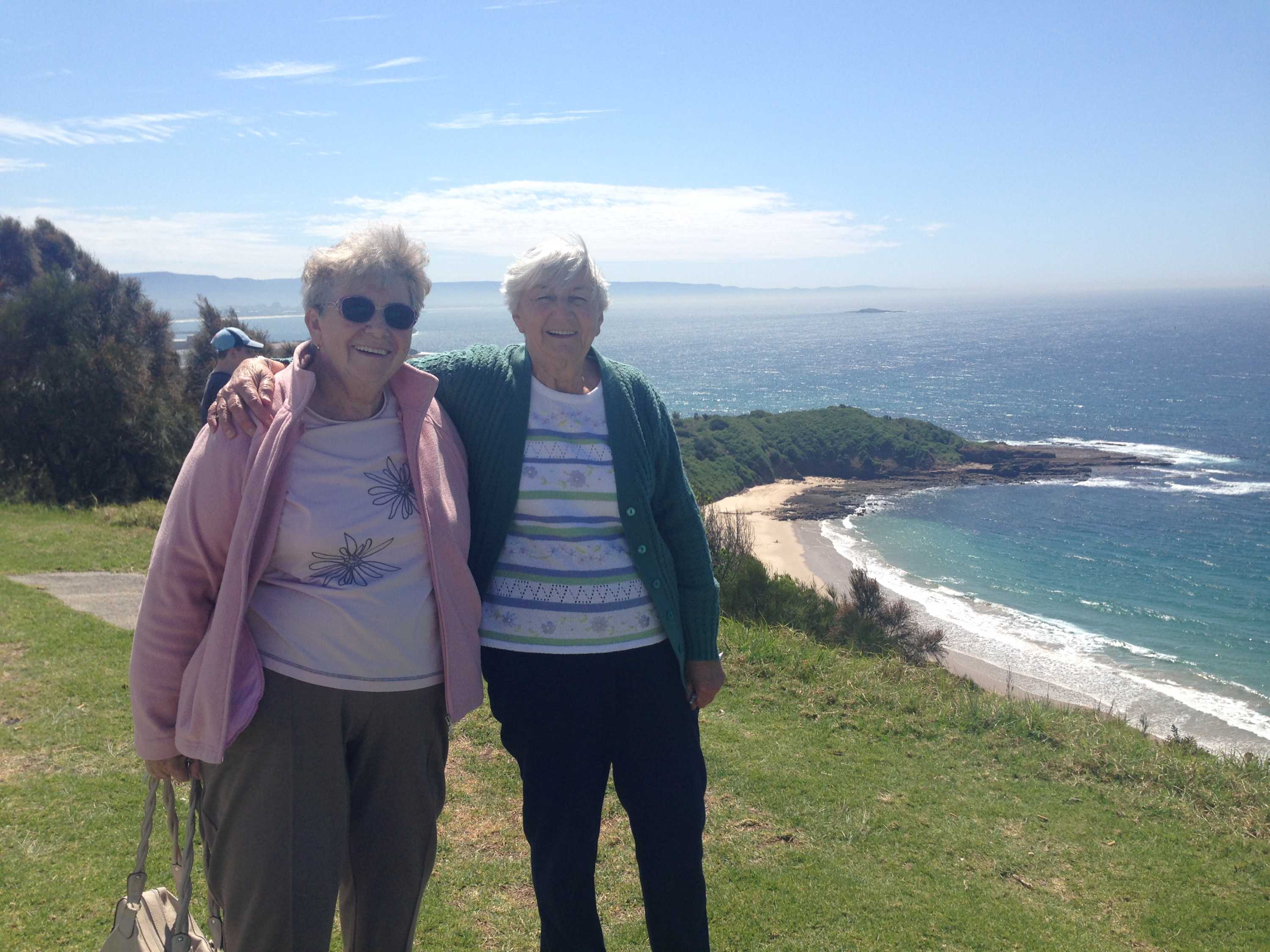 Port Kembla grandmothers Helen Hamilton and Olive Rodwell join forces ...