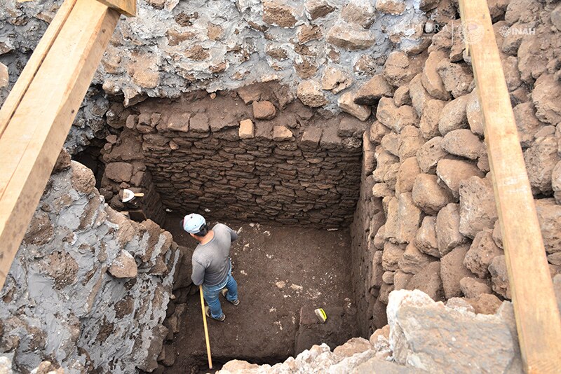 Ancient temple revealed at Mexican pyramid after damage from 2017 ...