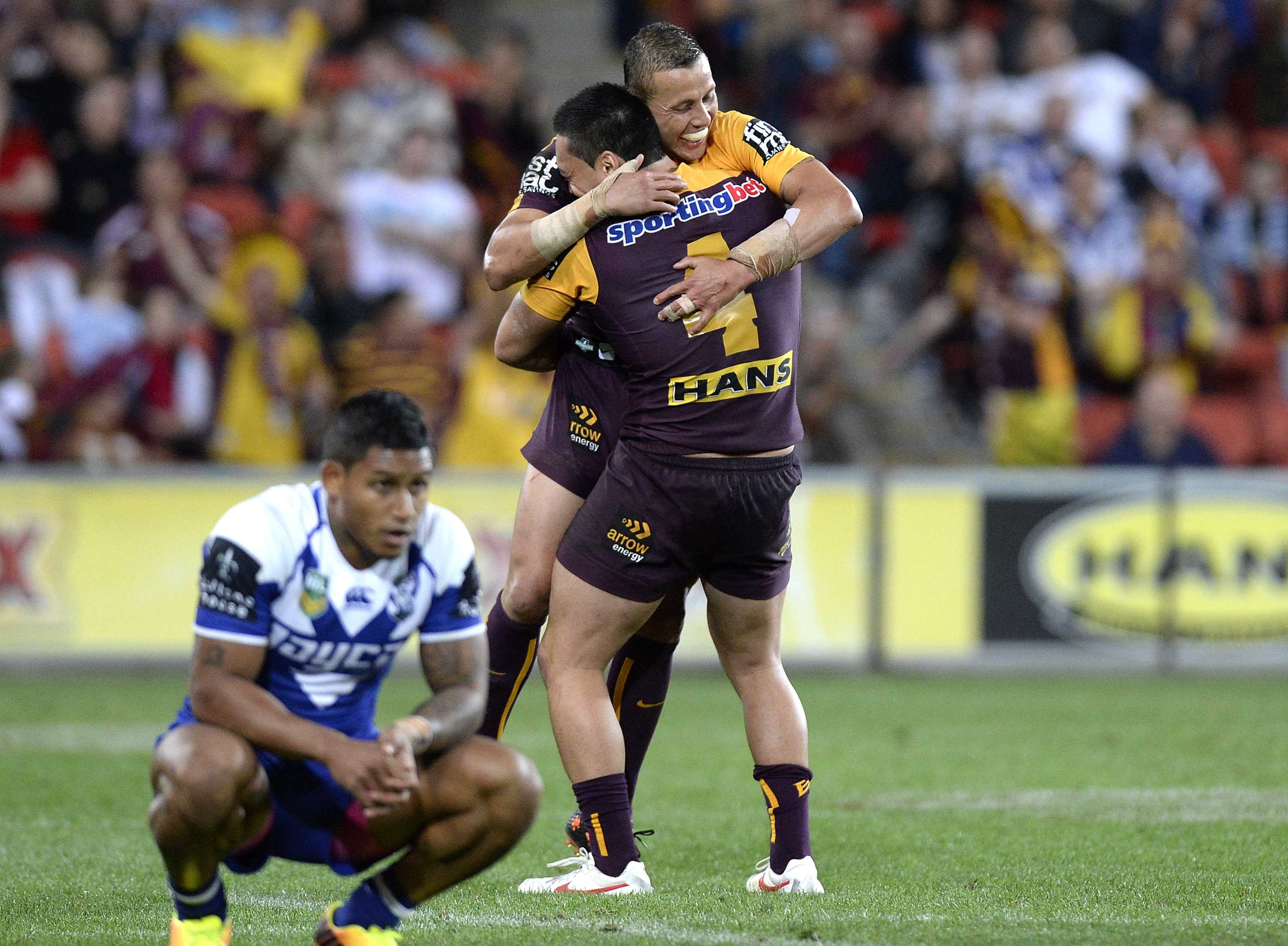 Brisbane Broncos farewell Scott Prince in 16-11 win over Canterbury ...