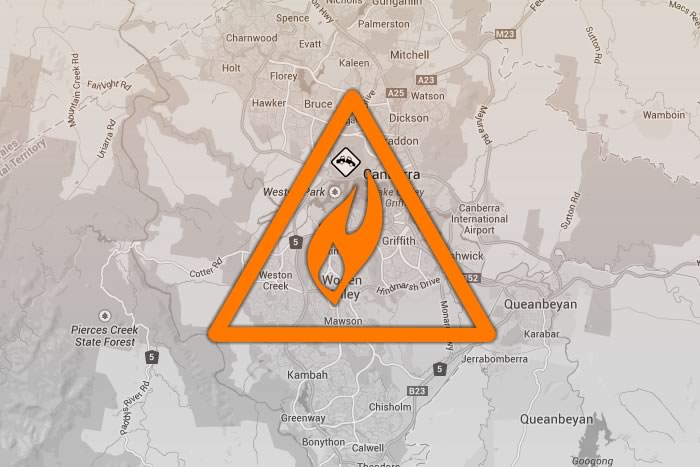 Map: ACT fire incidents and warnings - ABC News