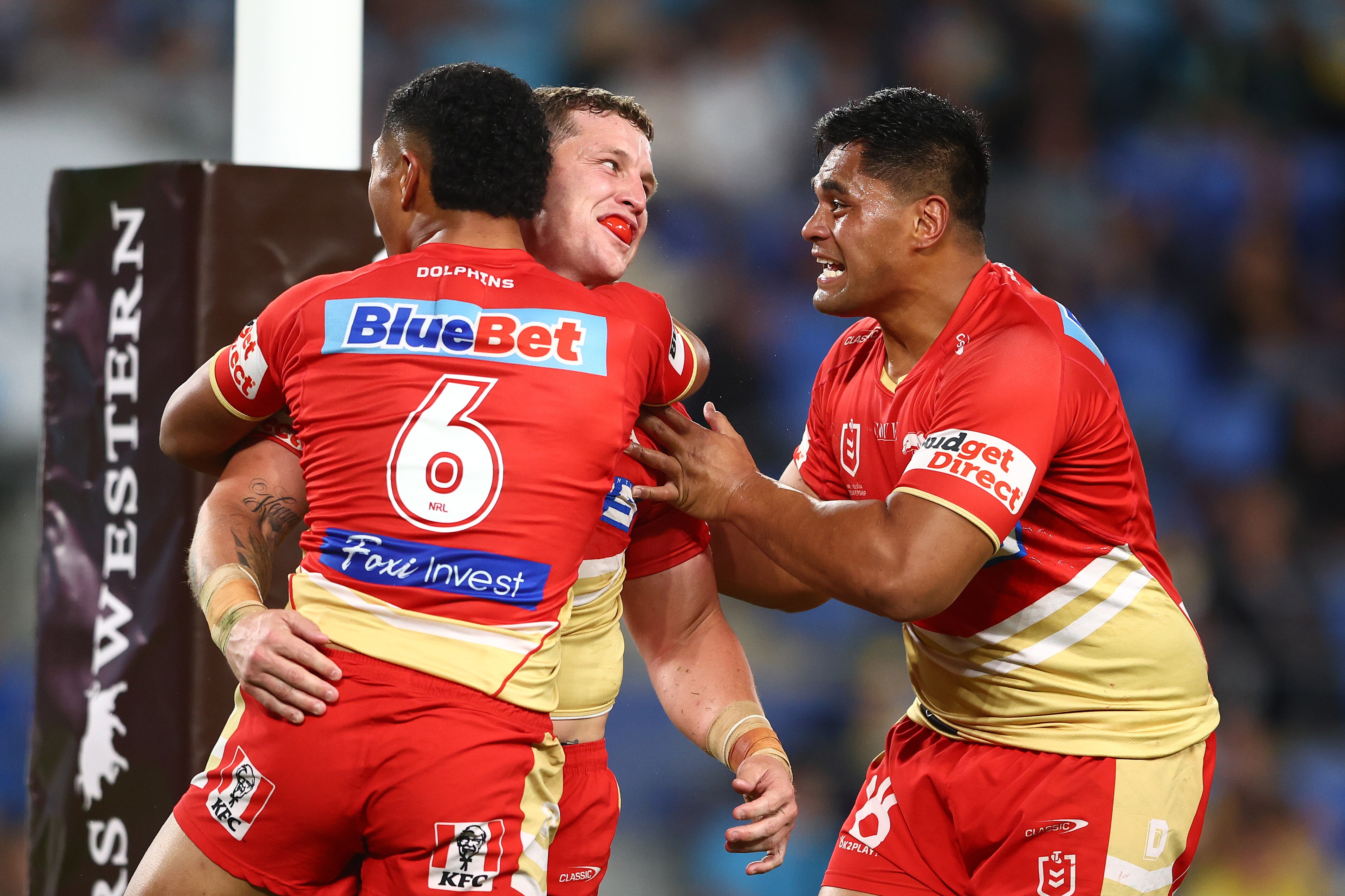 NRL ScoreCentre: Dolphins defeat Gold Coast Titans in extra time after ...