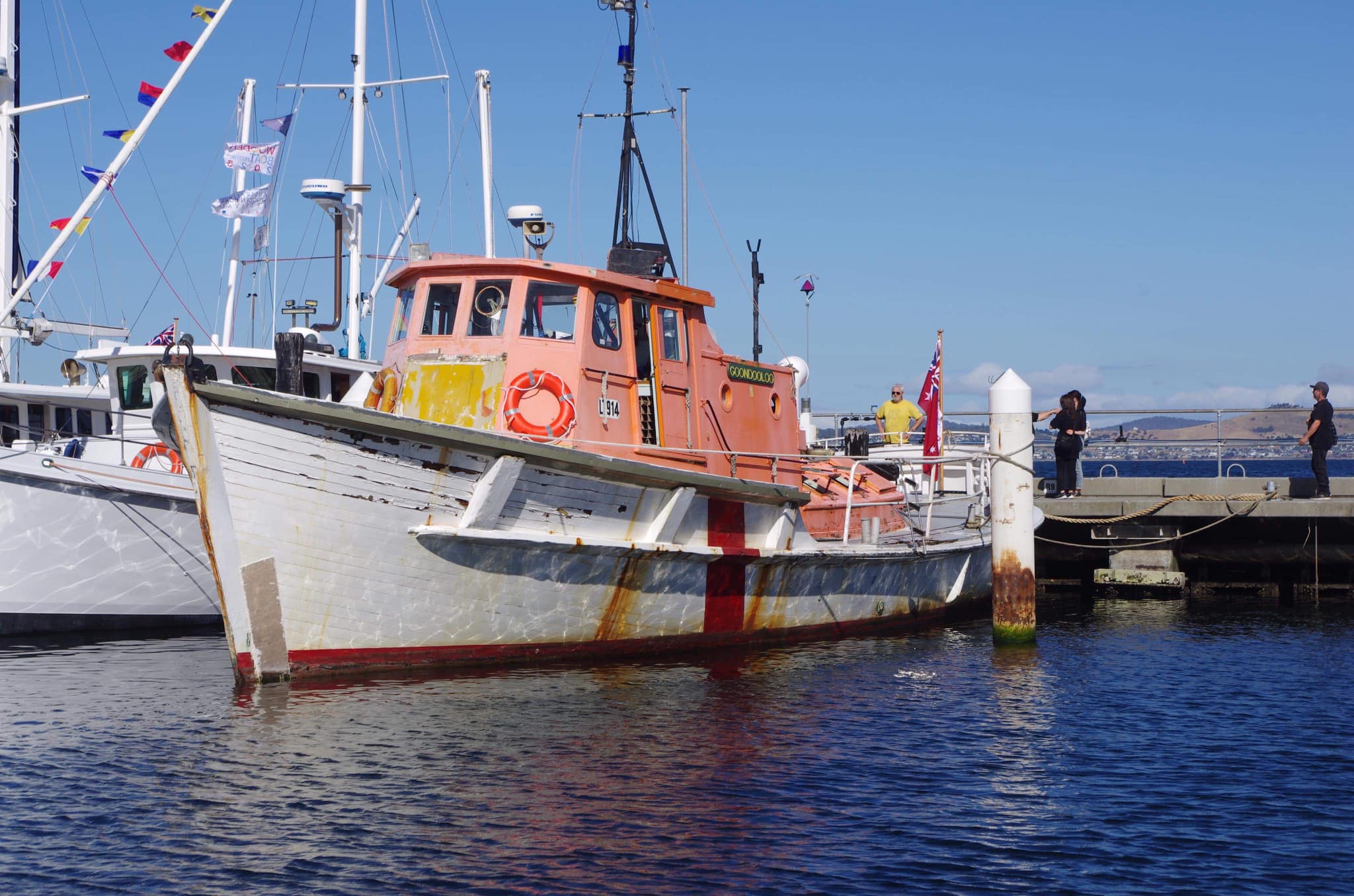 The sunken MV Goondooloo is a safety risk and must be removed, says ...