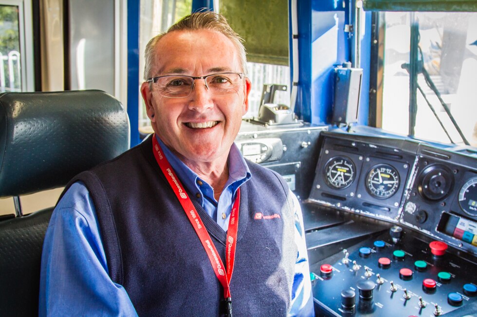 Ben Olsen is the Queensland Rail train guard who puts smiles on the ...