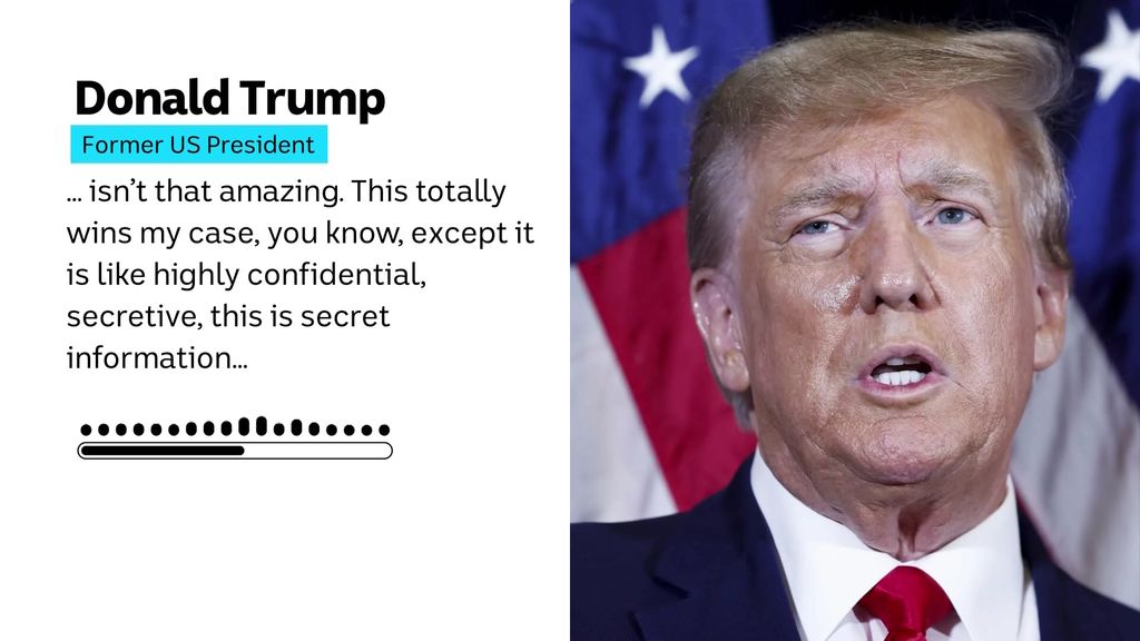 Audio recording reveals Trump retained secret documents after ...